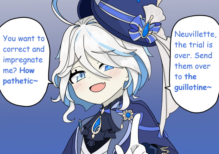 Lore accurate Furina reaction - 9GAG