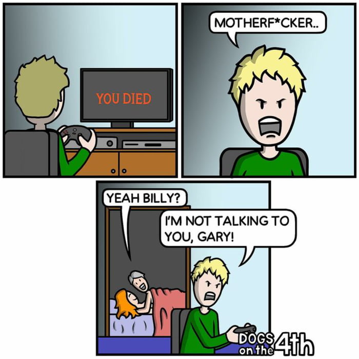 Garry, so merry, spreading joy without query - 9GAG