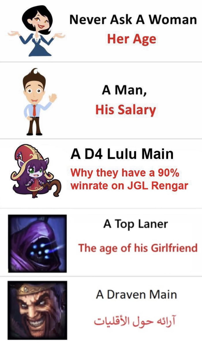 Where does this top laner stereotype came from? - 9GAG