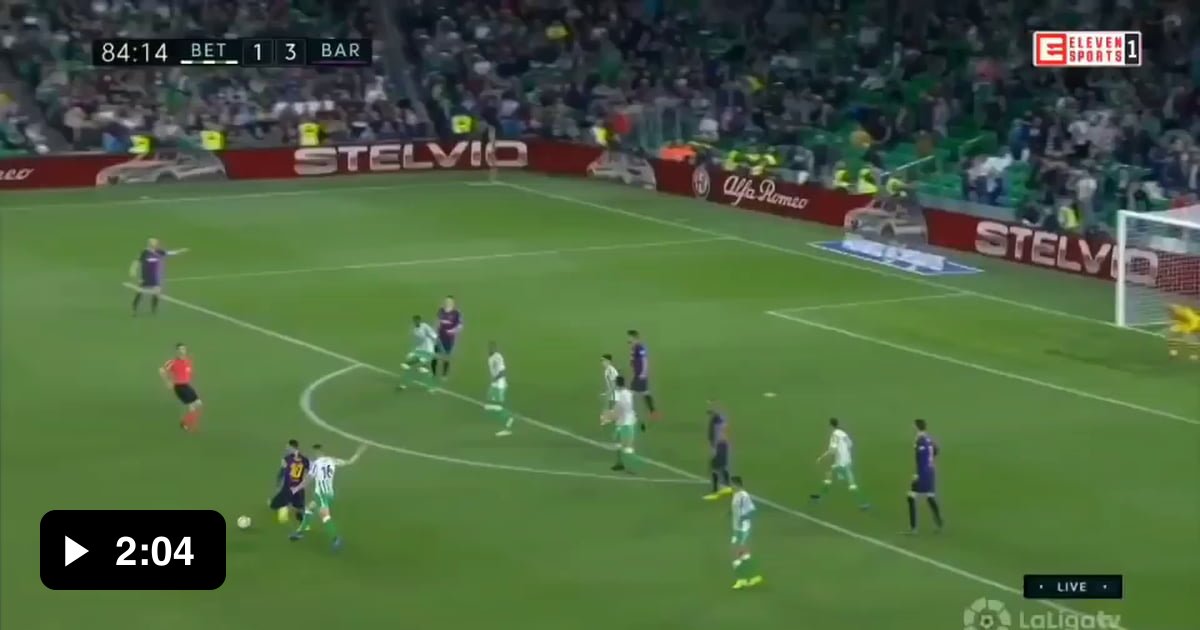 When Lionel Messi completes a hattrick in such incredible fashion that ...