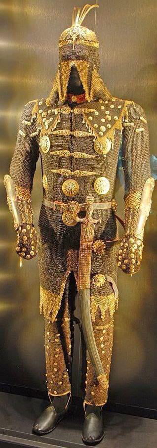 Ottoman Empire armor belonging to Sultan Mustafa III -18th century ...