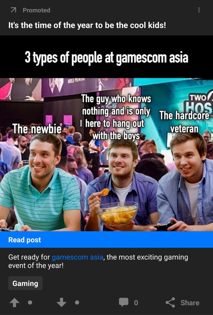 I am asking myself, why tf did I invest money to avoid ads when I still see them in my frontpage ...