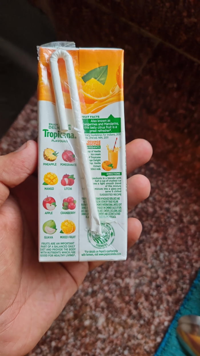 Paper straw in a plastic wrapper....Eco friendly fr🤡🤡 - 9GAG