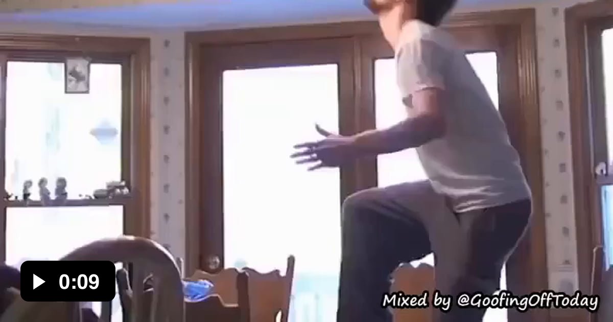 I'll just grab this thing through the spinning ceiling fan - 9GAG