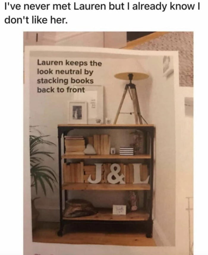 Not a fan, Lauren. - 9GAG