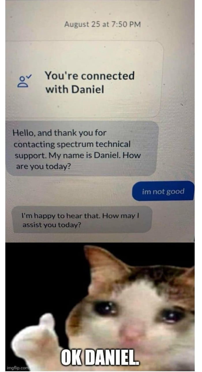 Chatbot Daniel - 9GAG