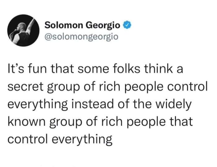 No, not THOSE rich people, the other ones! - 9GAG