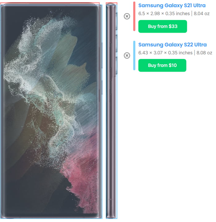 Sneaky way to make S21 Ultra cases completely incompatible with S22 Ultra. Just increase the ...