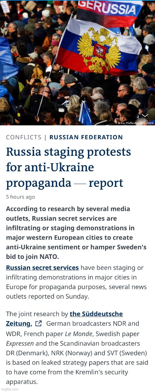 Russian psyops in Western countries - 9GAG