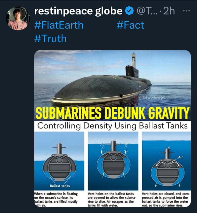 When do they understand that buoyancy is zero without gravity? - 9GAG