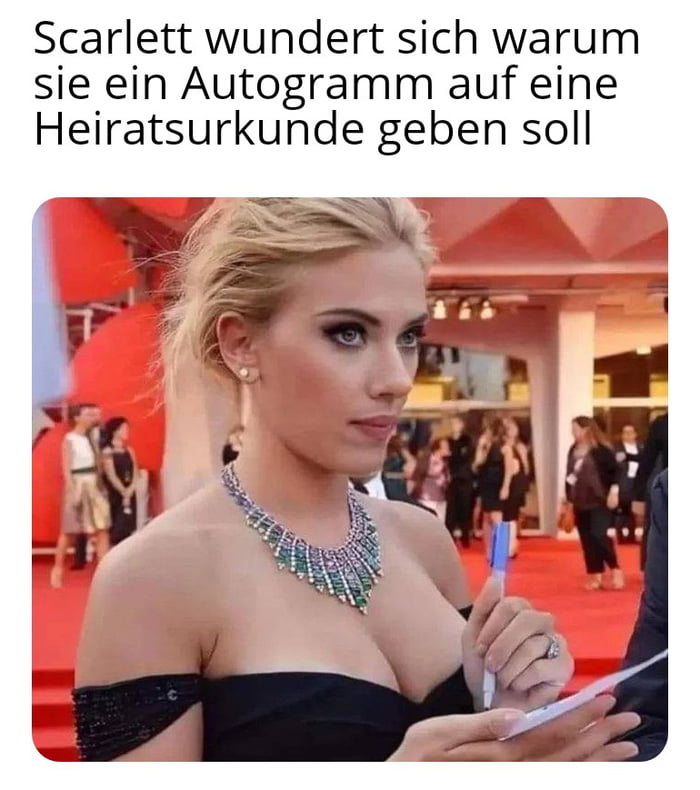 Inbrünstig grüßte ich neulich die Brüste einer Büste - 9GAG