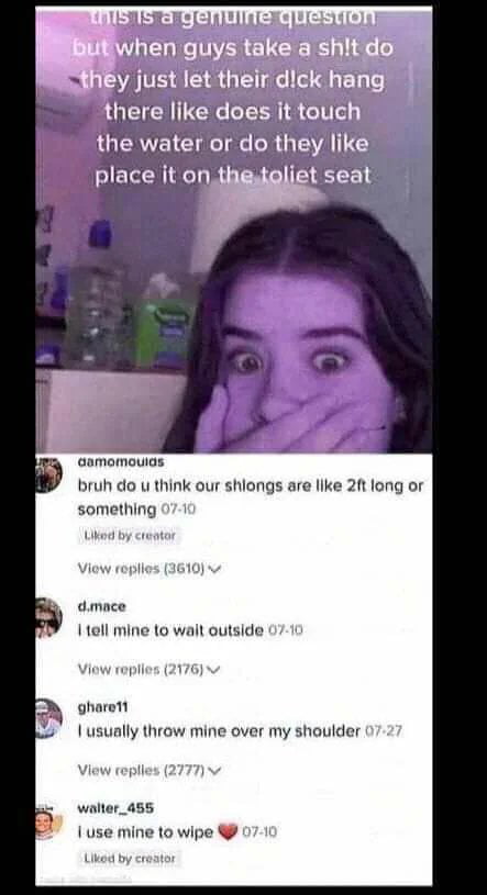 Mine is resting on my balls - 9GAG