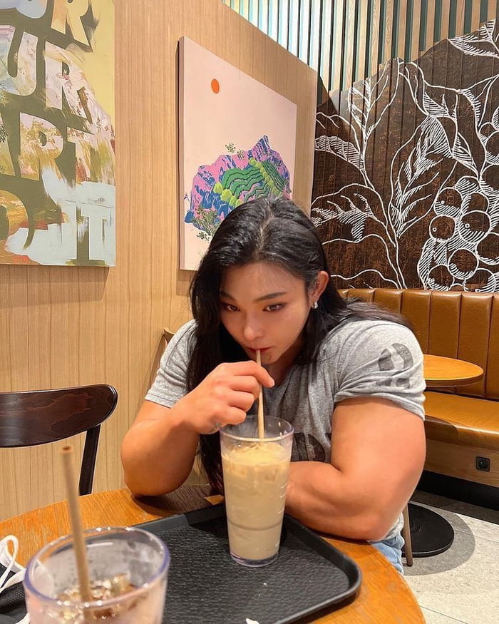 Gym wifu, beholder of cuteness. Strength: 100 Weakness: none - 9GAG