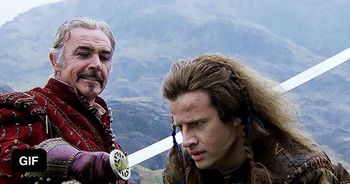 1986 Sean Connery & Christopher Lambert ('Highlander') - 9GAG