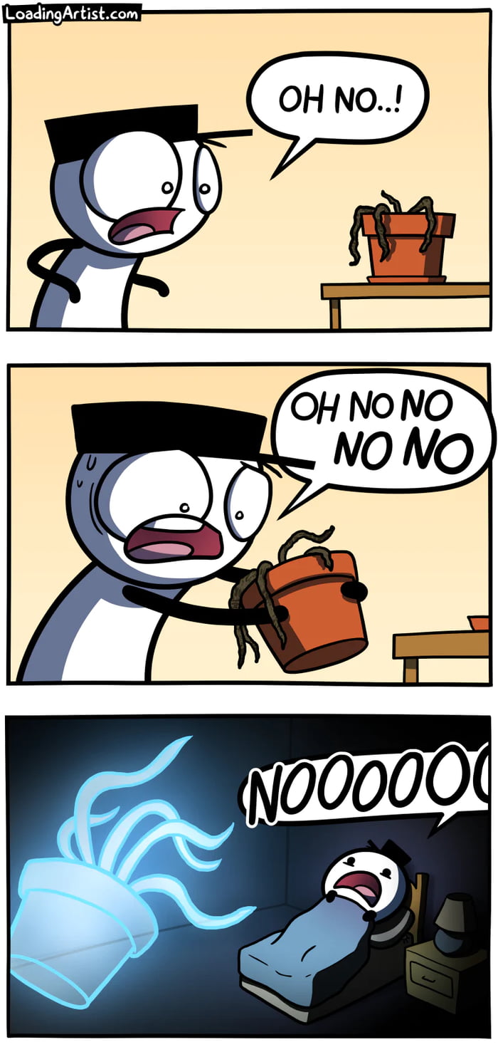 A plant ghost - 9GAG