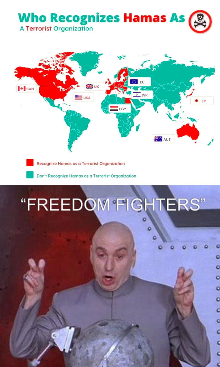 They are “freedom fighters”… - 9GAG