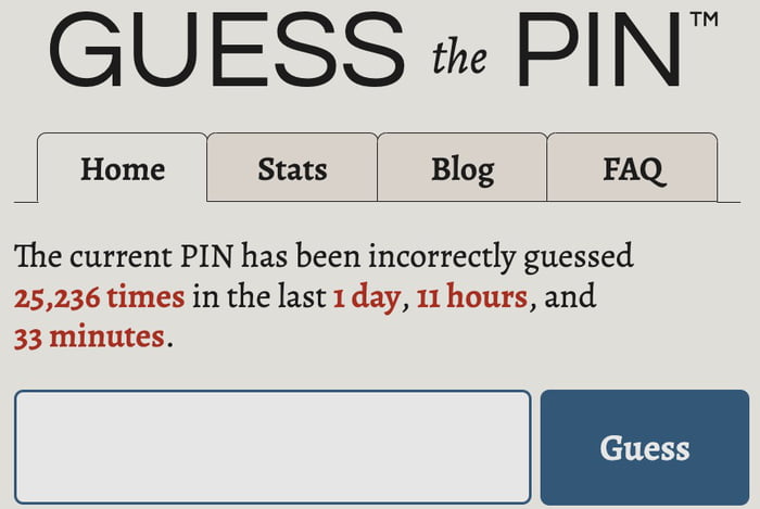 Is it hard to guess your PIN? Maybe. Stats here. - 9GAG