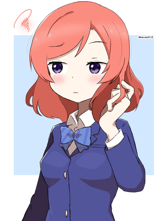 Daily Love Live School Idol #1206 Just a cute Maki - 9GAG