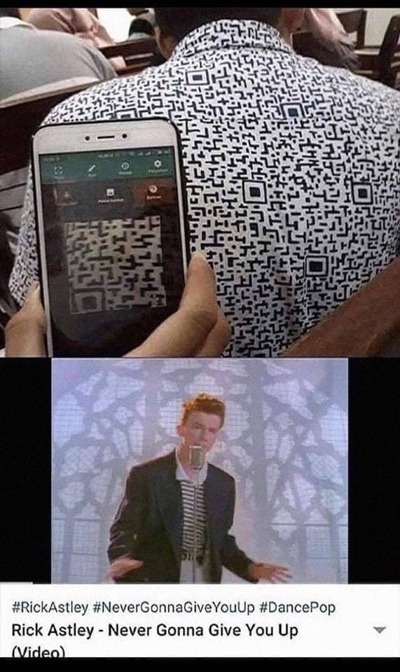 Ultimate Rick Roll (plus a shitty crop) - 9GAG