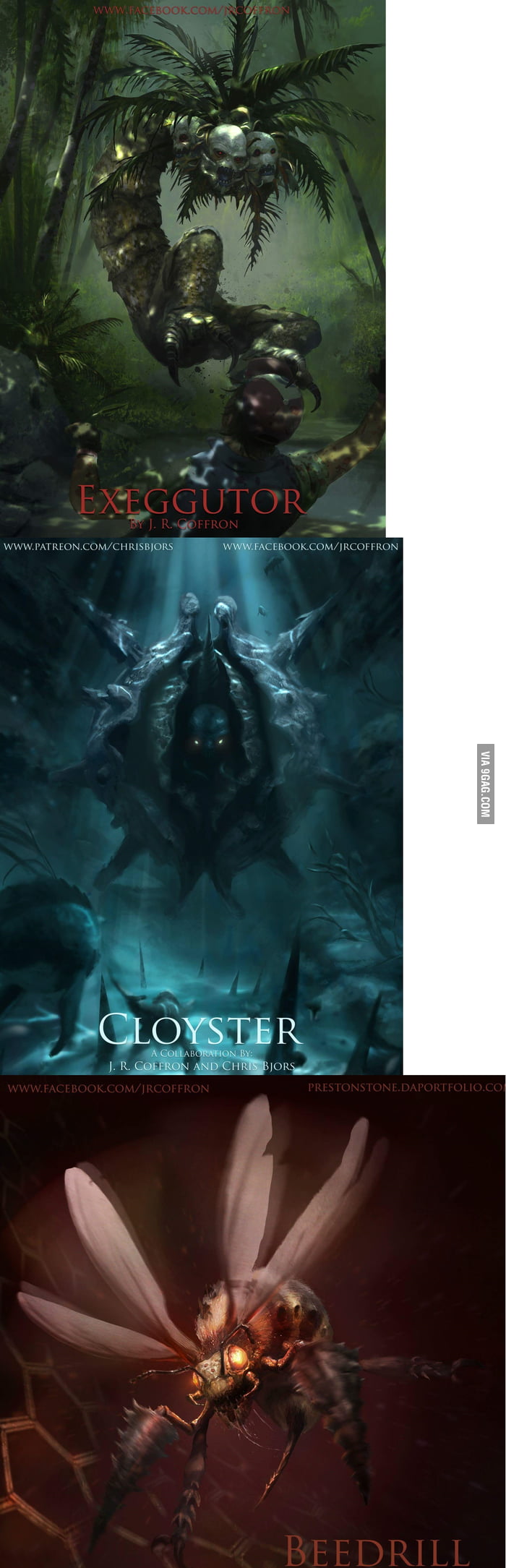 Realistic (and terrifying) Pokemon. More on my profile! - 9GAG