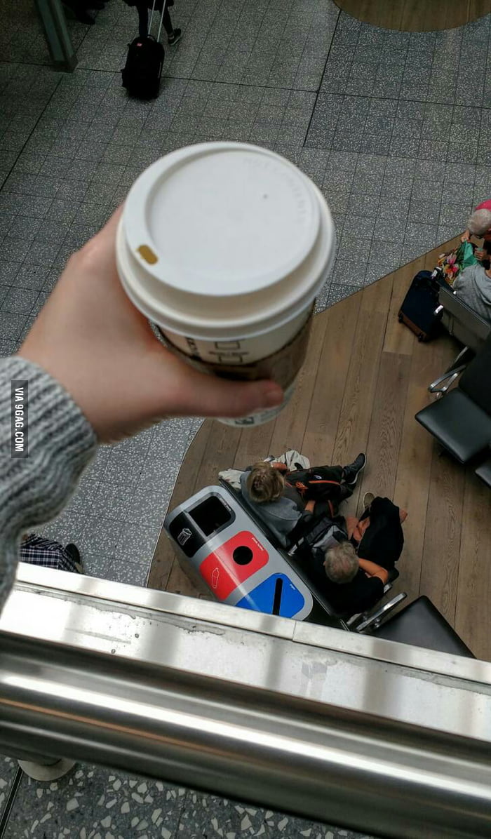 How good is my aim? - 9GAG