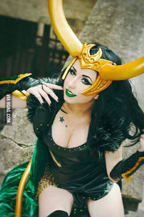 Giu Hellsing as Loki - 9GAG