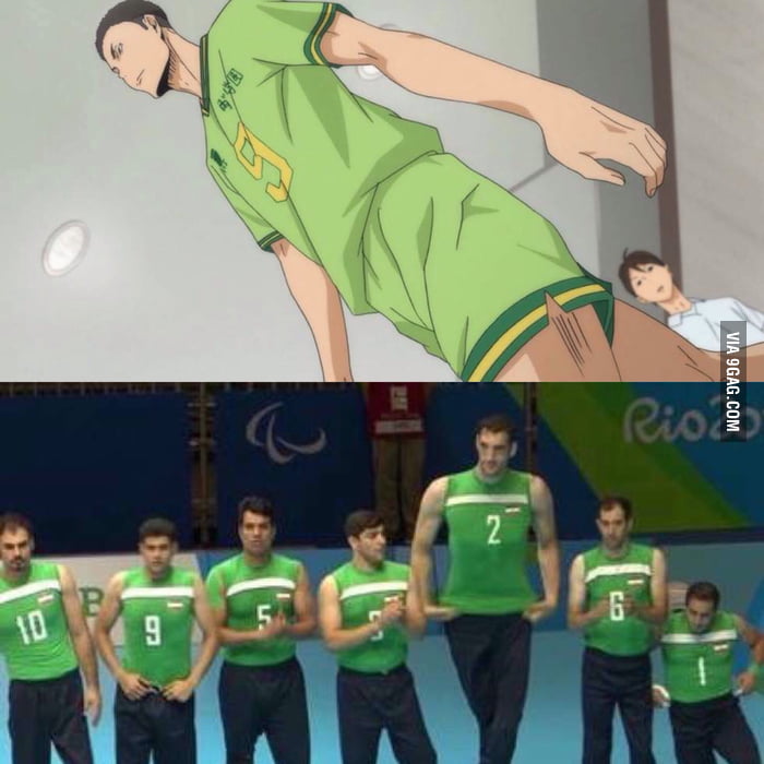 Haikyuu 2 meters guy getting real! (Morteza Mehrzadselakjani from ...