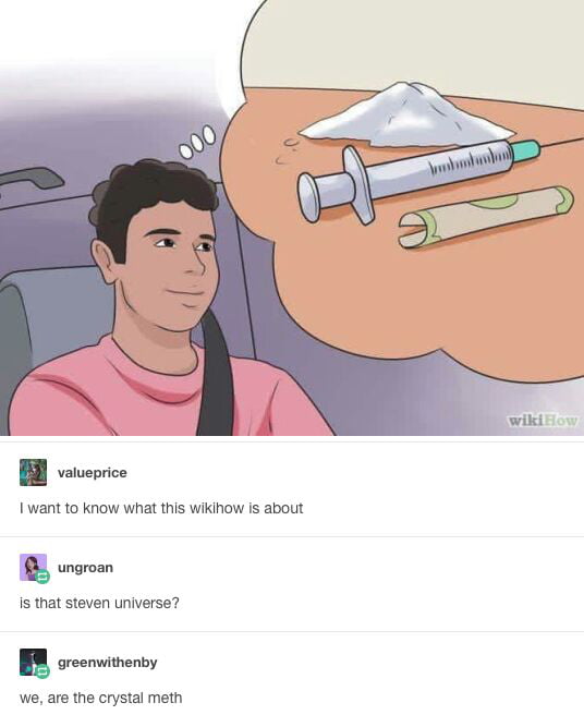 Steven universe and the cristal meth - 9GAG
