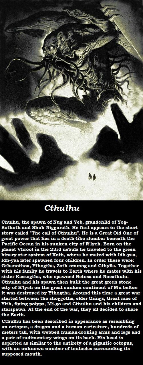 Cthulhu mythos part 1: Cthulhu - 9GAG