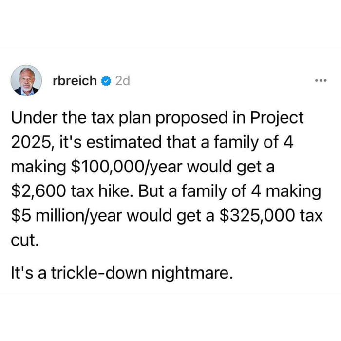 It's a trickle-down nightmare - 9GAG