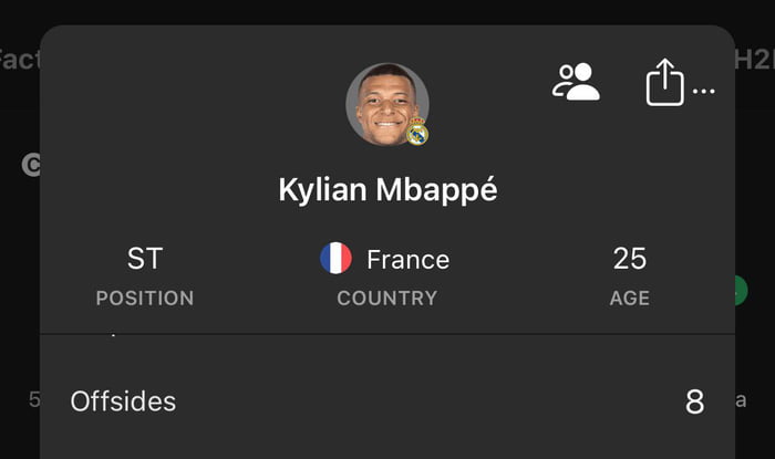Kylian Mbappe was caught offside 8 times in El Classico - 9GAG