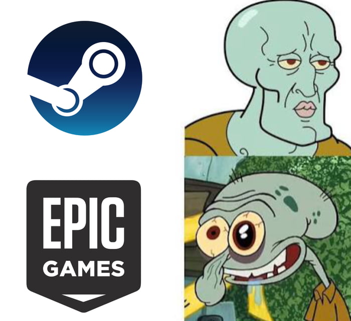 Average steam user vs average epic games user - 9GAG
