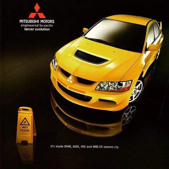 Mitsubishi Lancer Evo - 9GAG