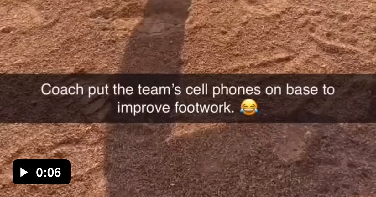 Risking it all for better footwork drills - 9GAG