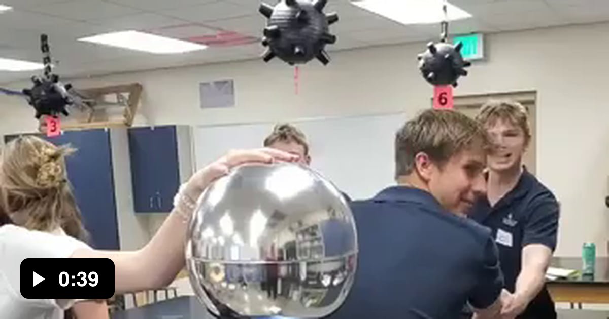 The ultimate team-building exercise: static shock edition. - 9GAG