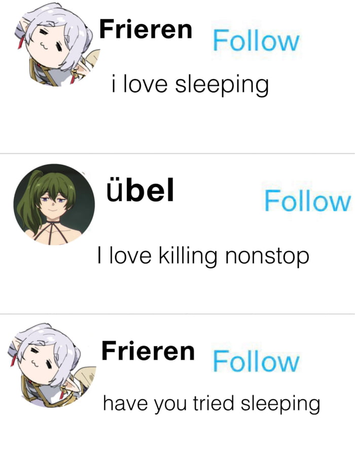 Lazy Frieren - 9GAG