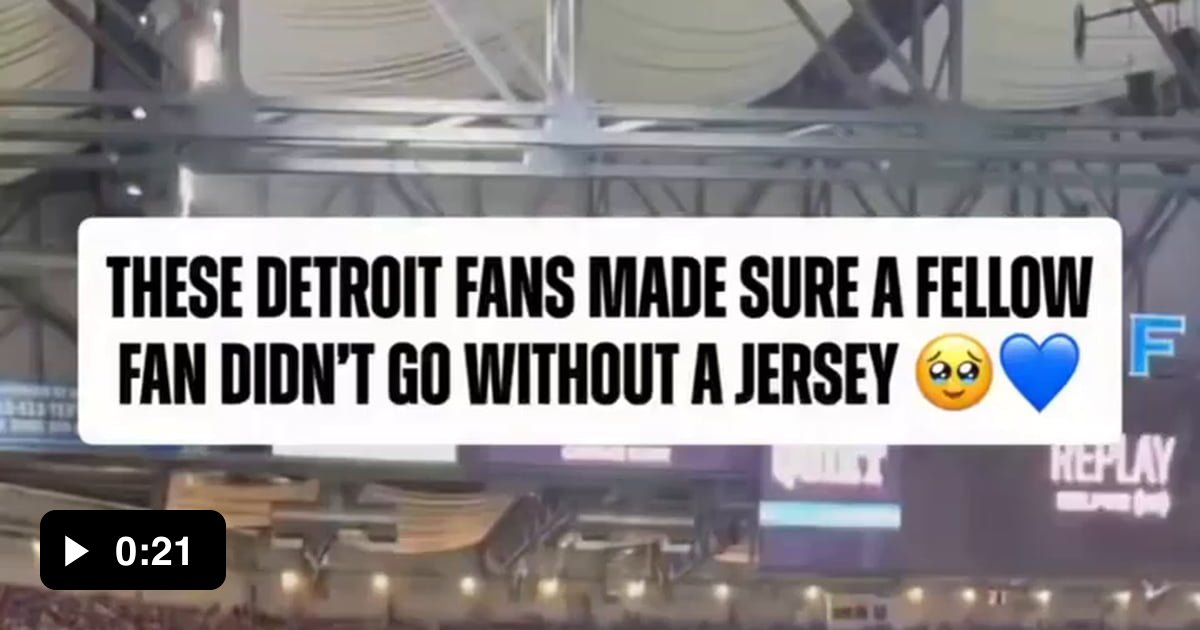 Detroit fans showing how it's done. Love to see it - 9GAG