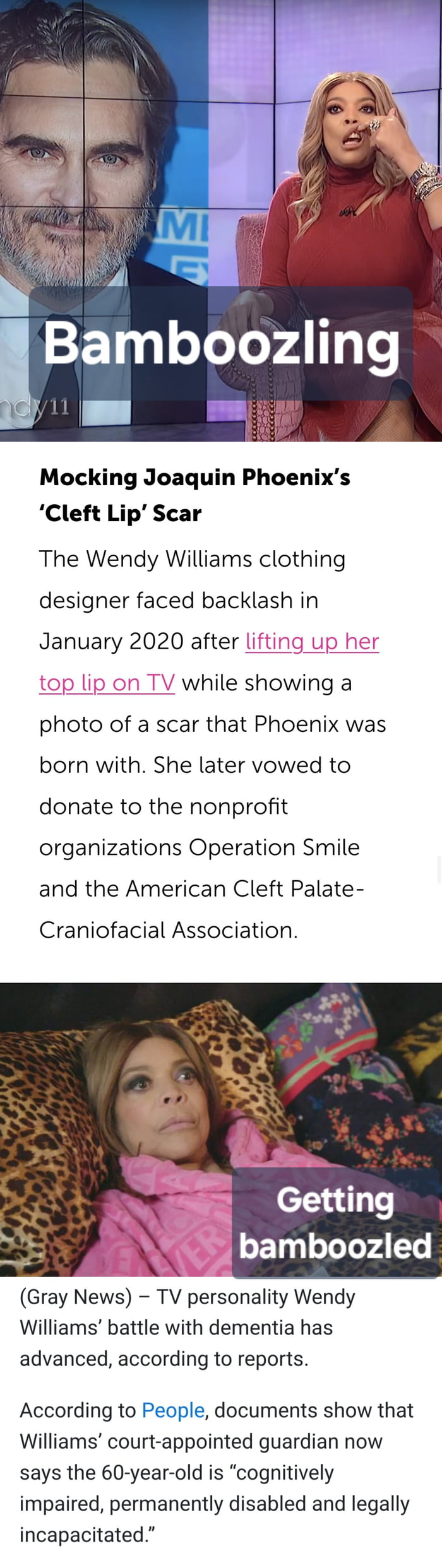 Don't make fun of things people can't change. - 9GAG