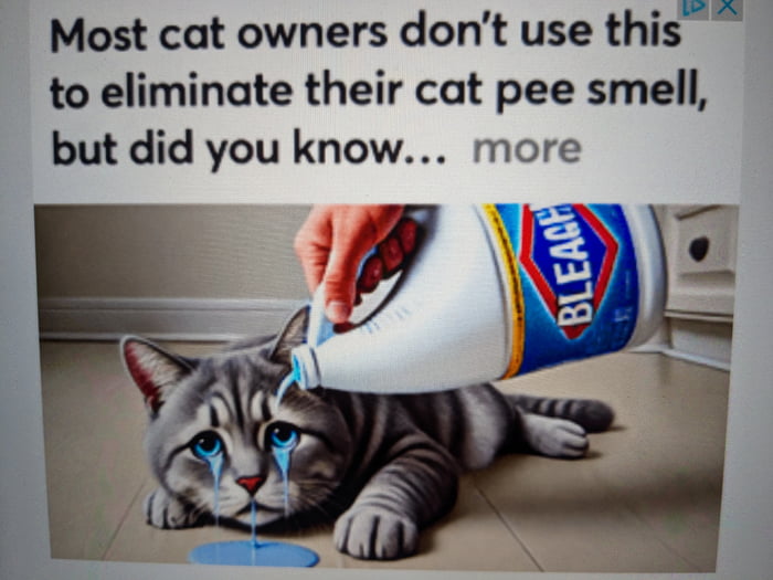Proctor & Gamble AI Ads- Kitty cruelty to sell product. - 9GAG