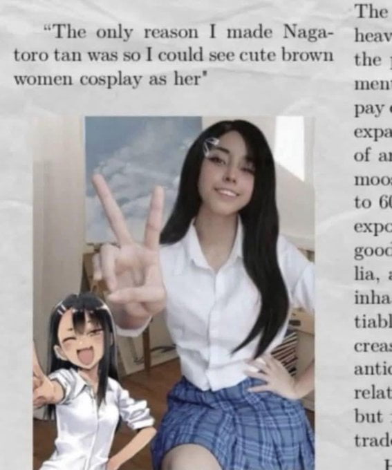 Nagatoro author is based - 9GAG