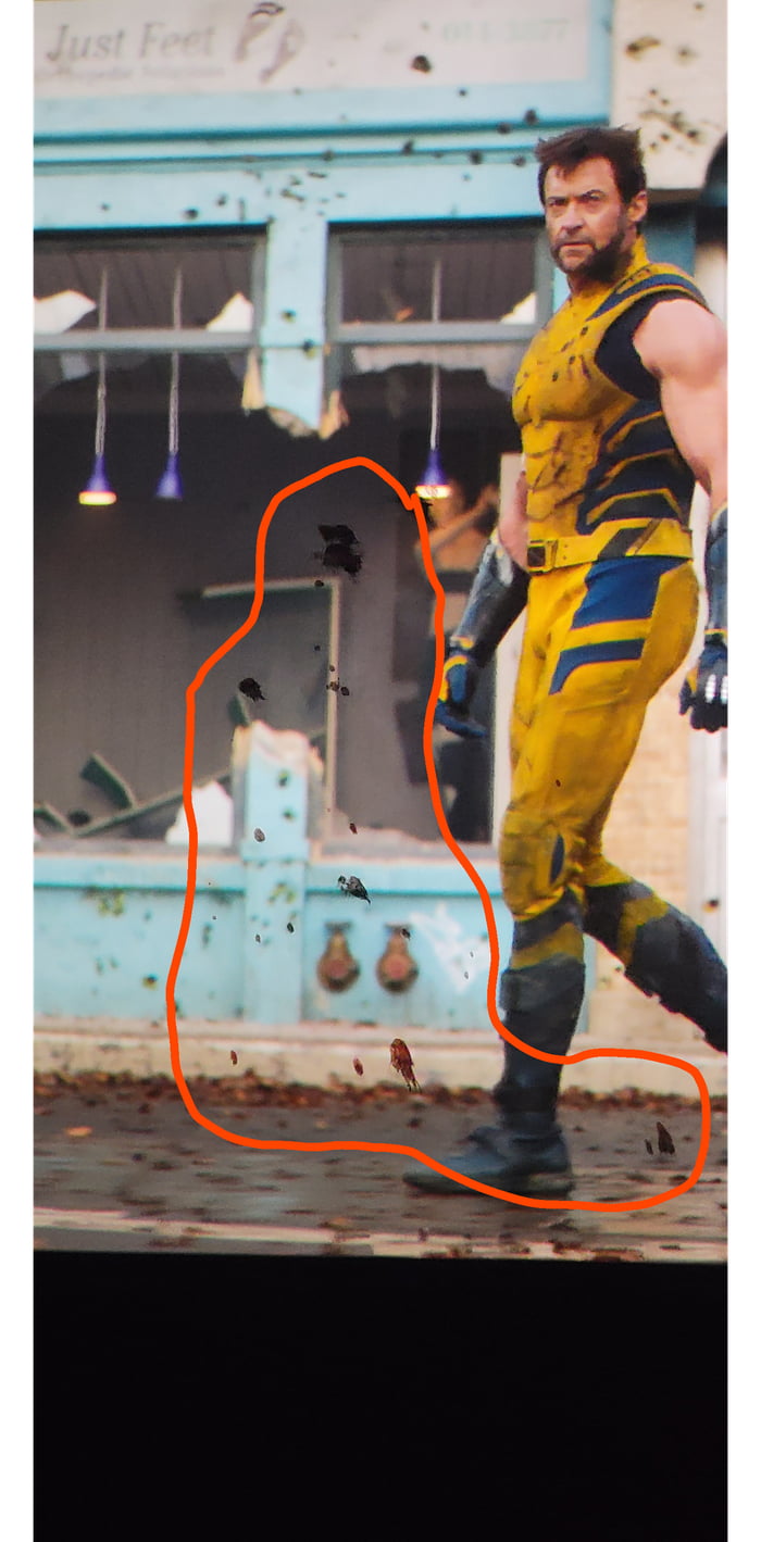 Someone threw an Acai bowl at the screen with half an hour still left of the Deadpool ...