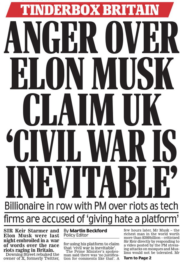 Daily Mail. Tuesday, August 6, 2024 - 9GAG