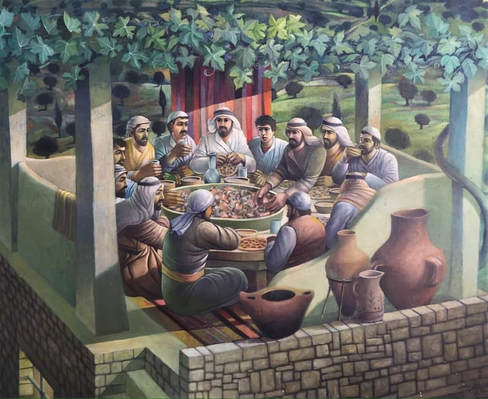 Last Supper painting by Palestinian artist Suleiman Mansour to reflect ...