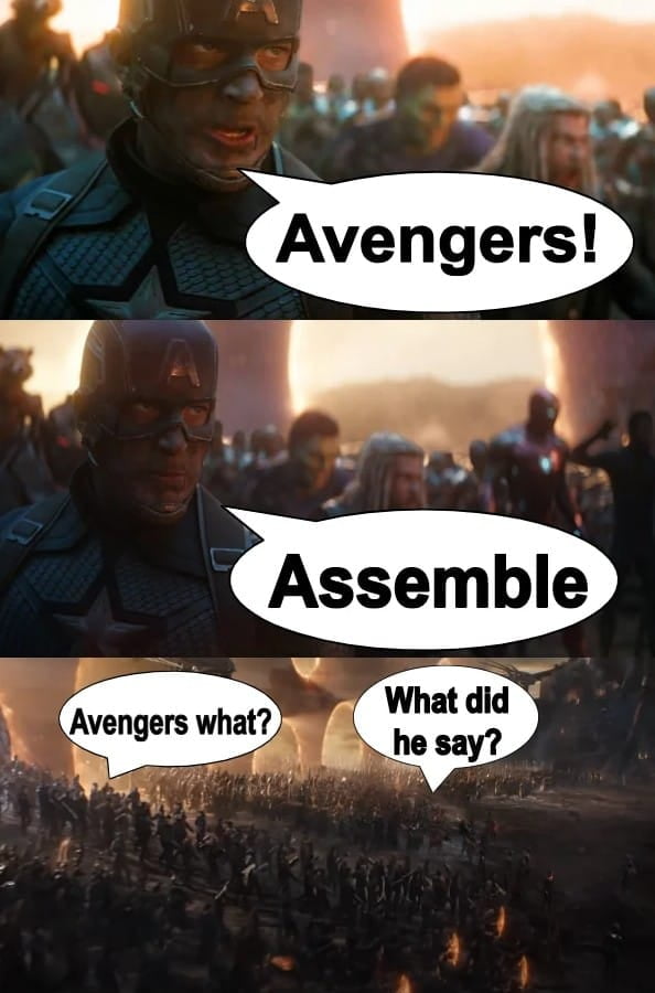 No one heard Cap that day - 9GAG