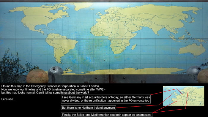 Fallout 4 London Mod - World Map - 9GAG