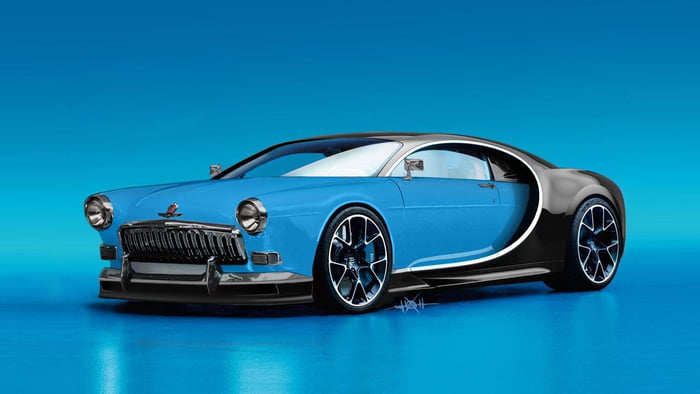 Crazy project of Retro-Car - 9GAG