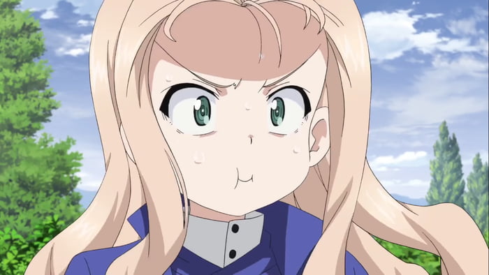 How anime characters are about to vomit. - 9GAG