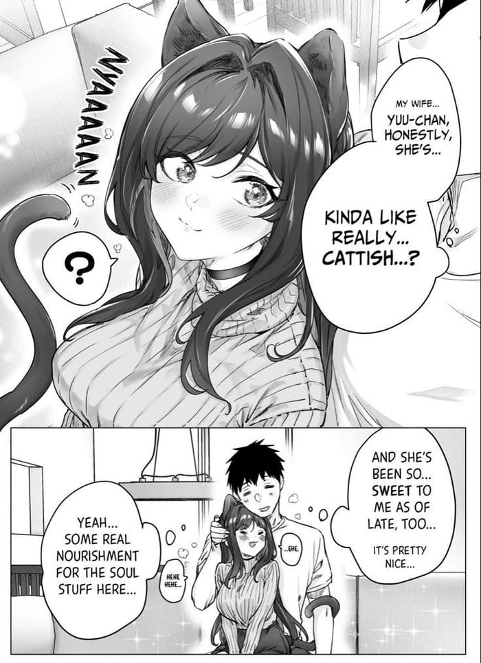 She's really a cat girl, a very cute cat girl. - 9GAG