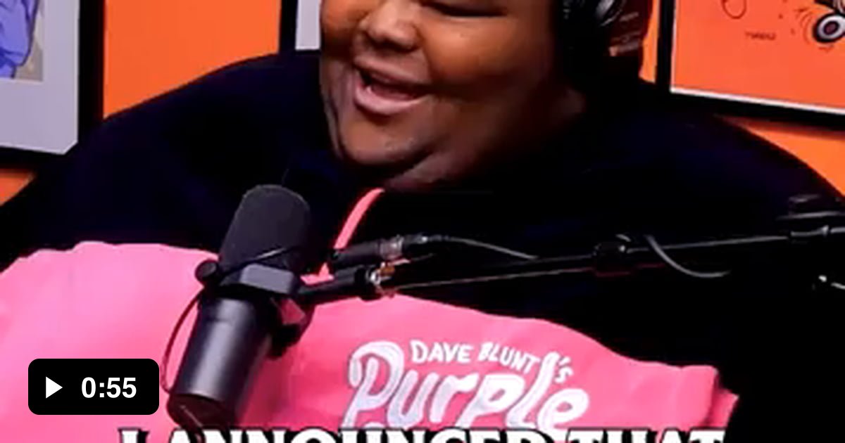 American rapper Dave Blunts talks about how he intends to crowd surf on ...