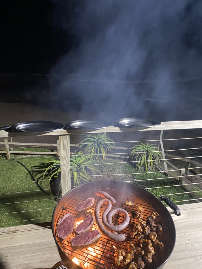 Salutations from the Southern Hemisphere. Braai/BBQ for the boys. - 9GAG
